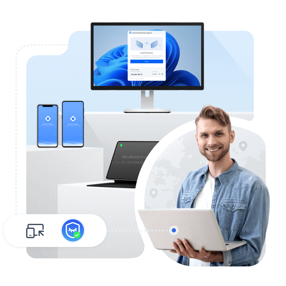 Software de asistencia y acceso remoto | AirDroid Remote Support